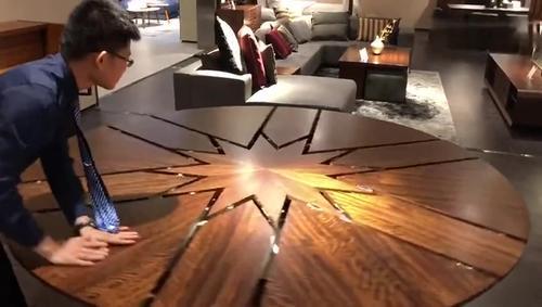 这样的桌子谁做的?脑洞确实有点大,是个人才!