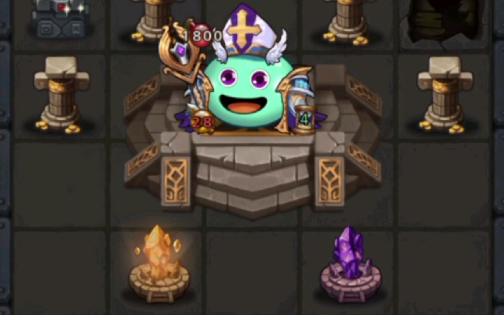 【不思议迷宫雕像】雪山试炼-光与暗的牧师