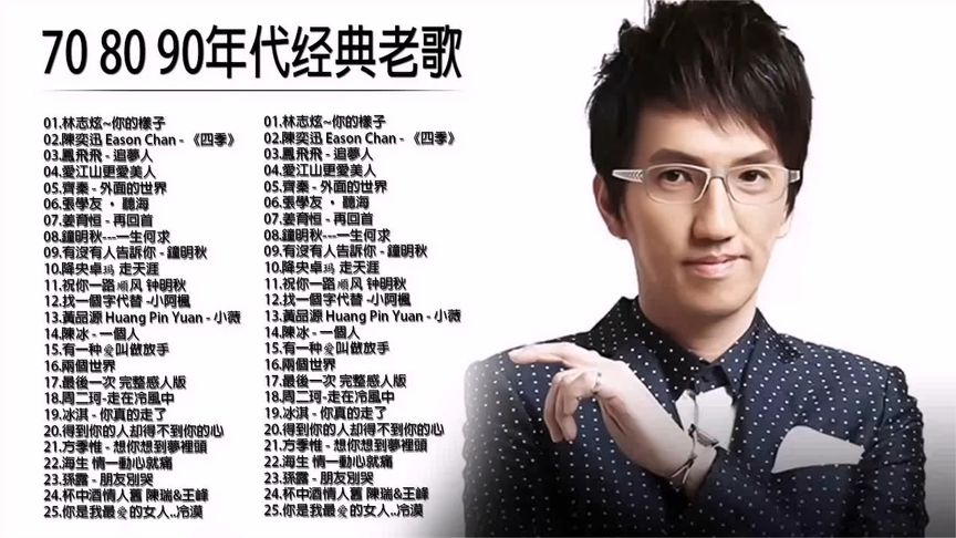 经典老歌 你的样子 外面的世界 再回首 一生何求 走天涯