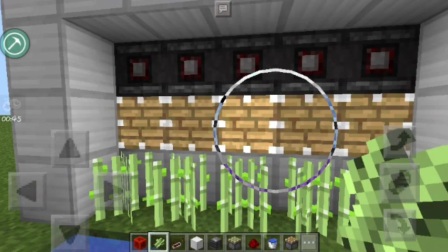 我的世界手机版甘蔗收割机——全自动的,低配u