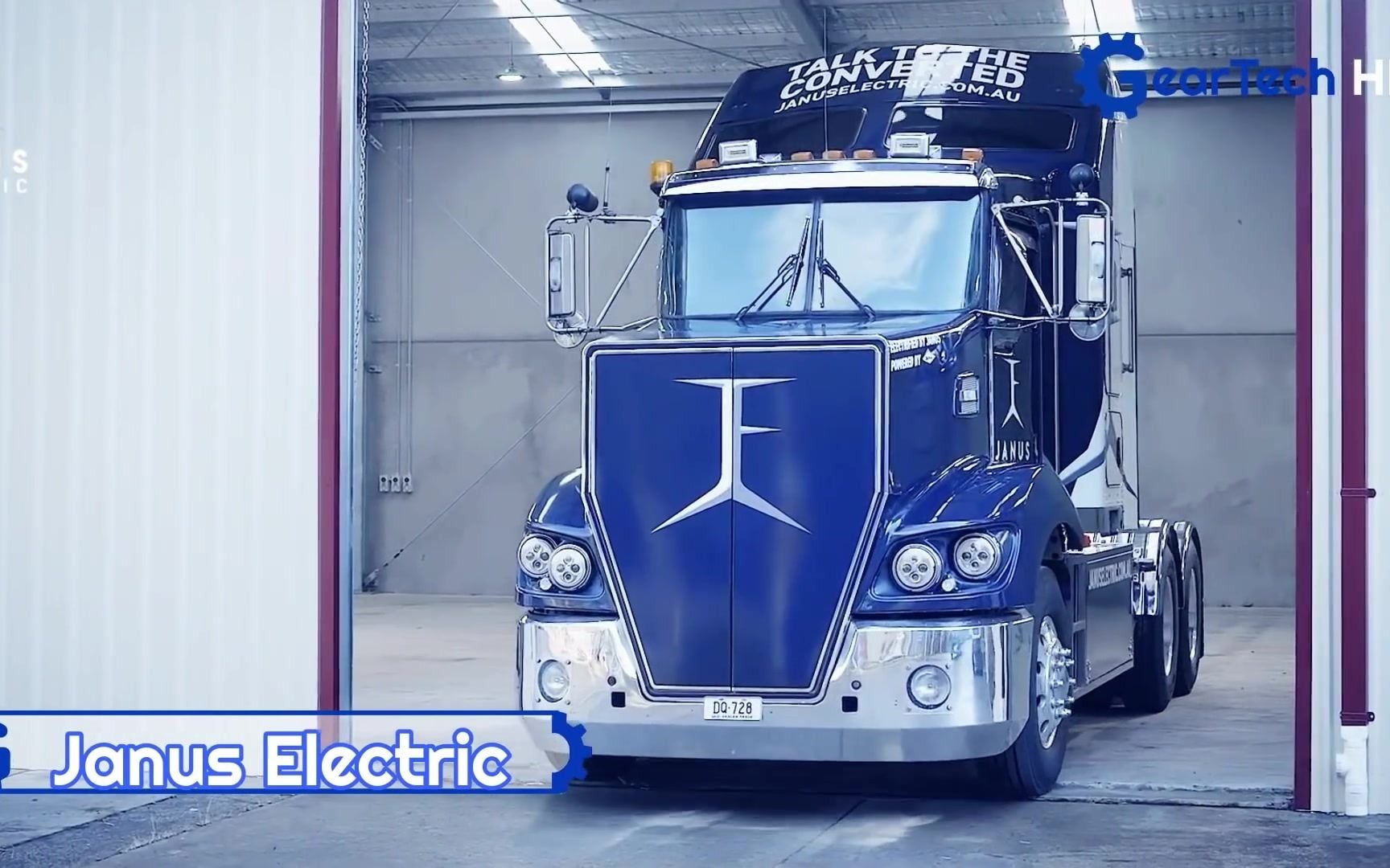 您必须看到的最先进的新型电动卡车 ▶ 600 公里自动驾驶的电动卡车