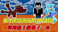 我的世界:裤子暮色森林猎魔传 第37集 裤子逃出迷宫遇到九头蛇!阿阳...