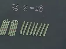 22 两位数减一位数和整十数(二)