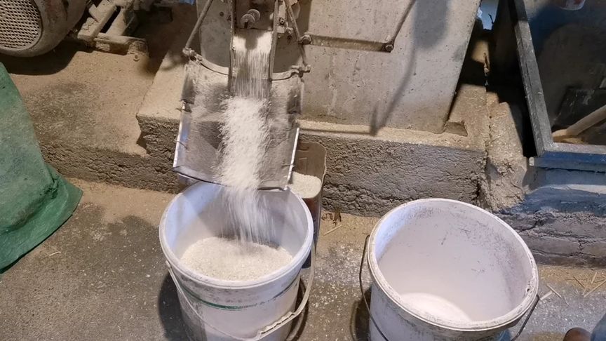 三十秒让你看到稻谷变成米的过程