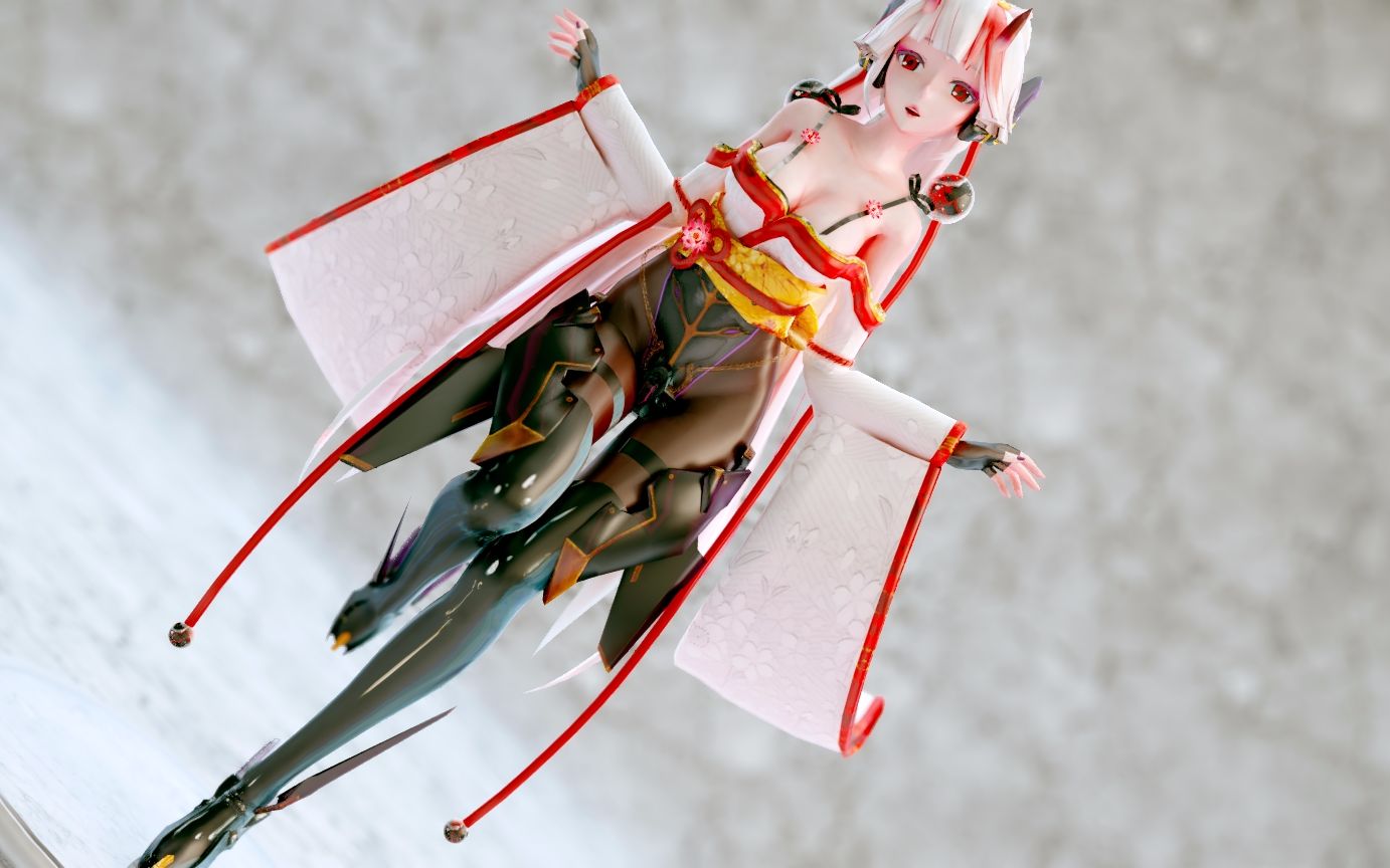 (写实渲染)机器舞姬弱音手办预售三硬币(无良up的骗硬币行动)