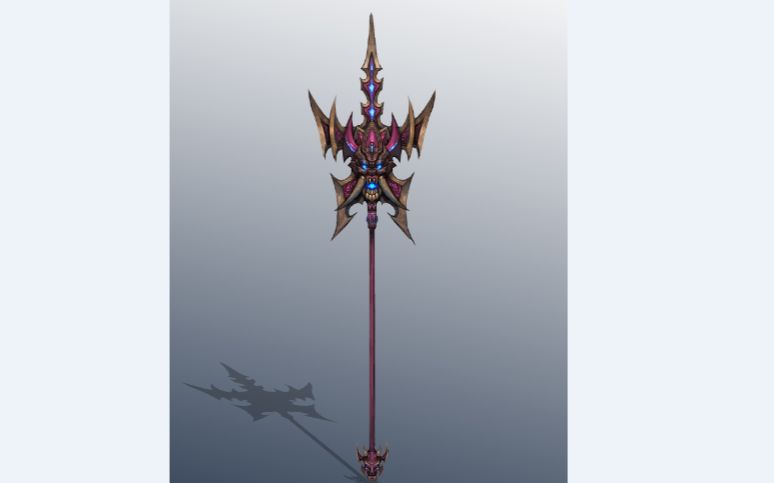 3Dmax从基础到大神-简单武器模型制作