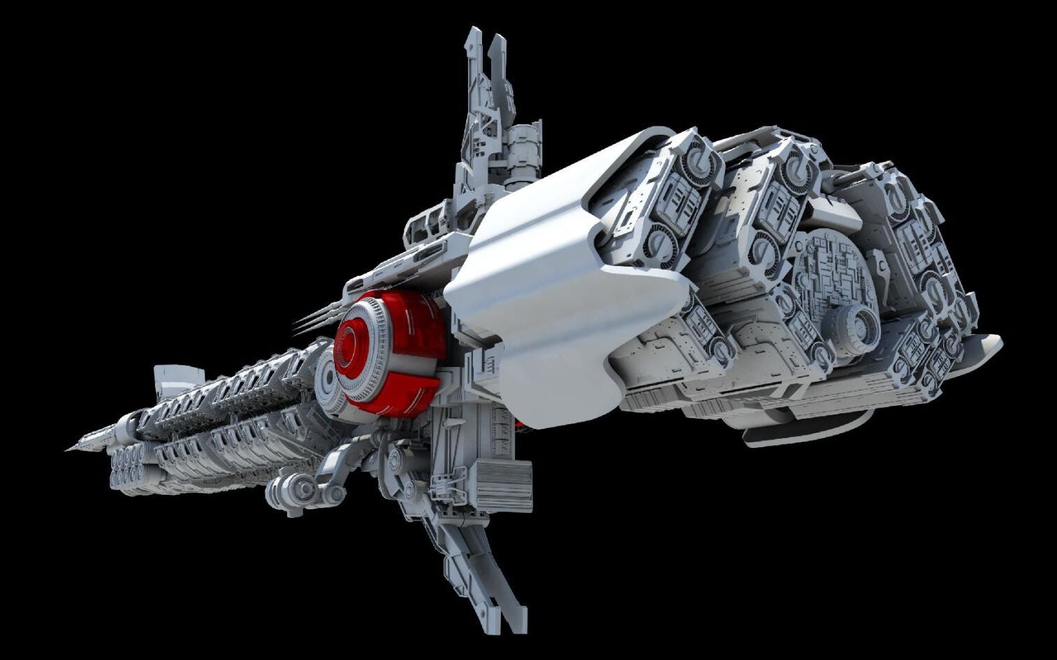 航空母舰3D建模