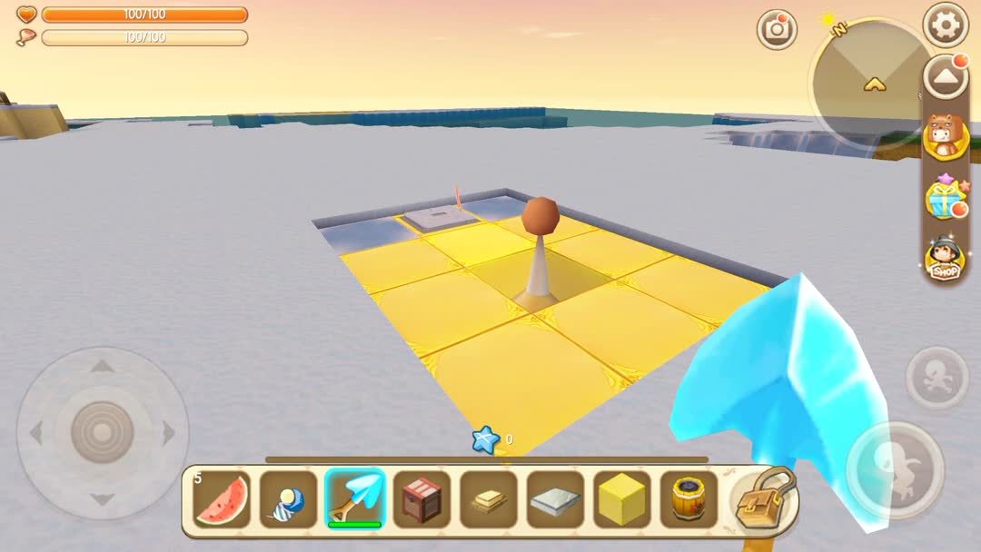 迷你世界:制作雷达炸弹教学,10架火箭一起爆炸都没他威力大!