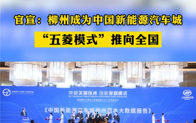 正式发布,将“五菱模式”向...