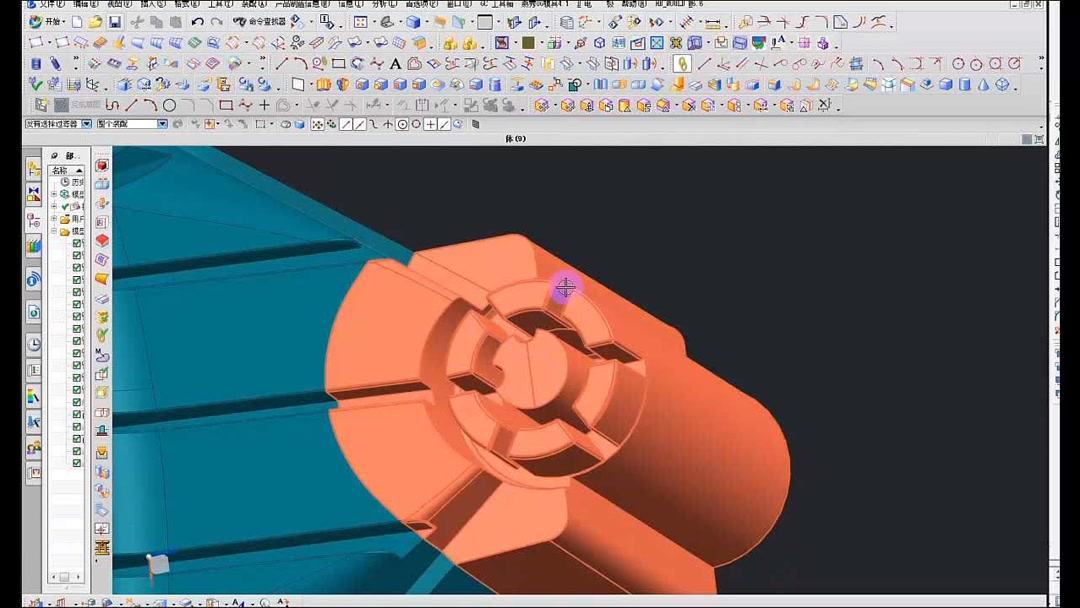 UG模具设计之包胶行位4