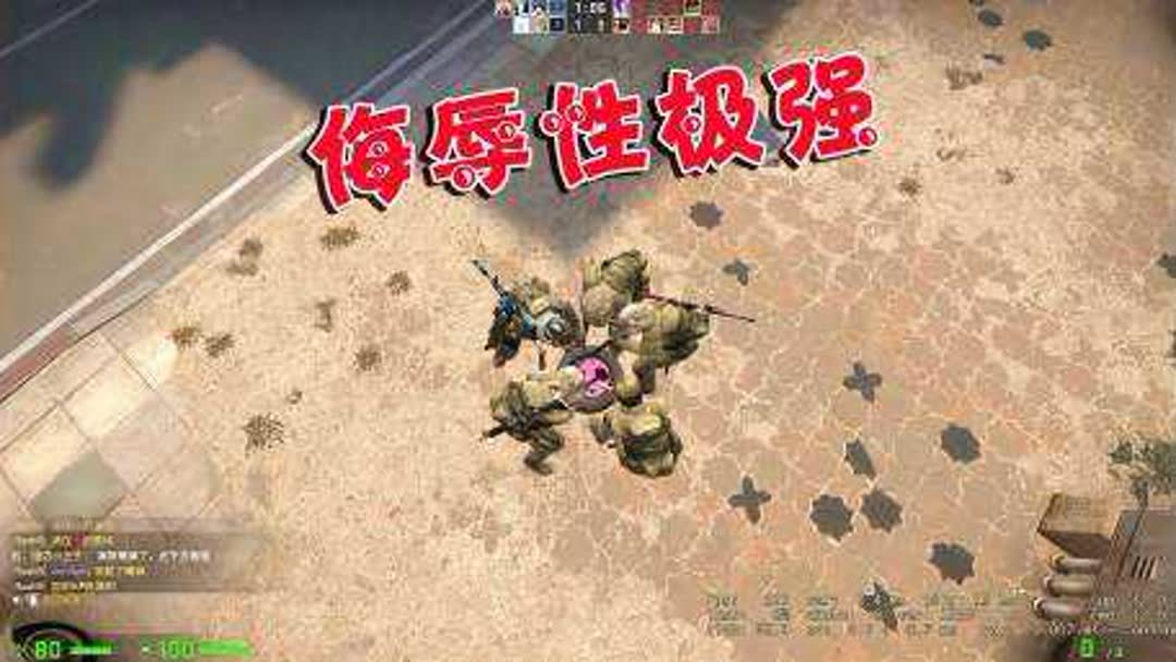 CS:伤害不高,侮辱性极强