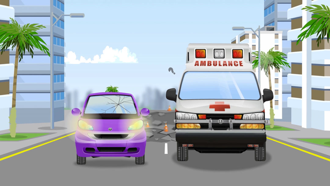 汽车动画城 第36集 繁忙的救护车