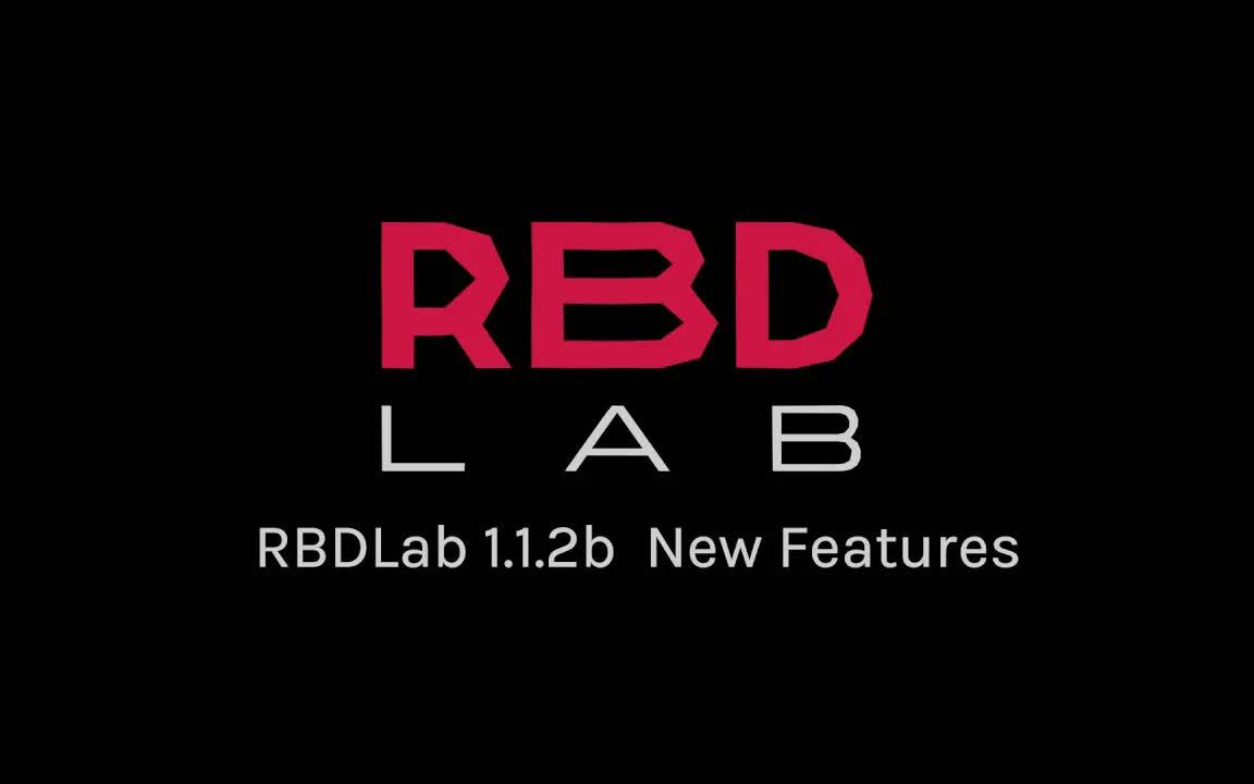 iBlender中文版插件 RBDLab 新功能!物理破碎爆炸碎片断裂刚体模拟...