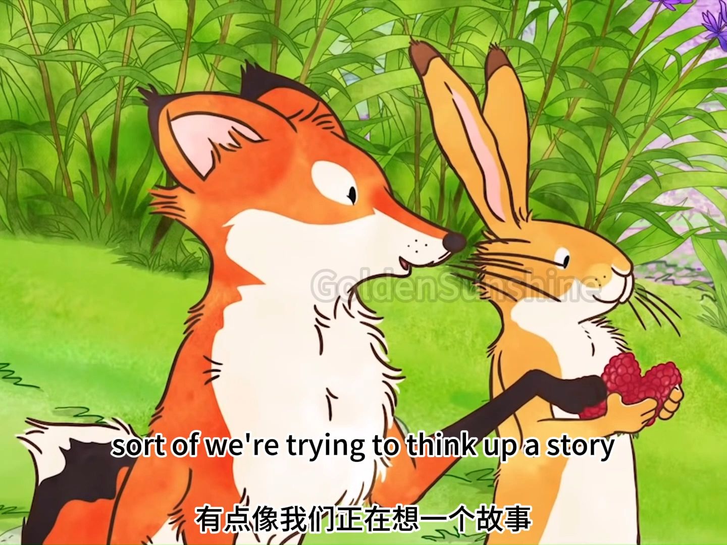 英语动画 【猜猜我有多爱你】 中英文字幕 第7集Taste of Sunset英文...