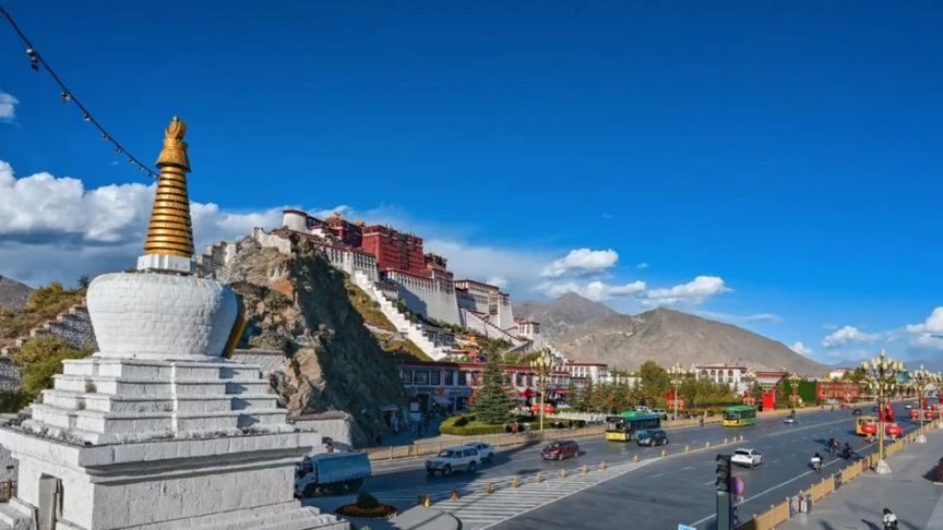 视西藏#世界屋脊。令人向往得布达拉宫。