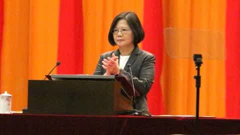 蔡英文军校演讲:台军需要大刀阔斧的改革