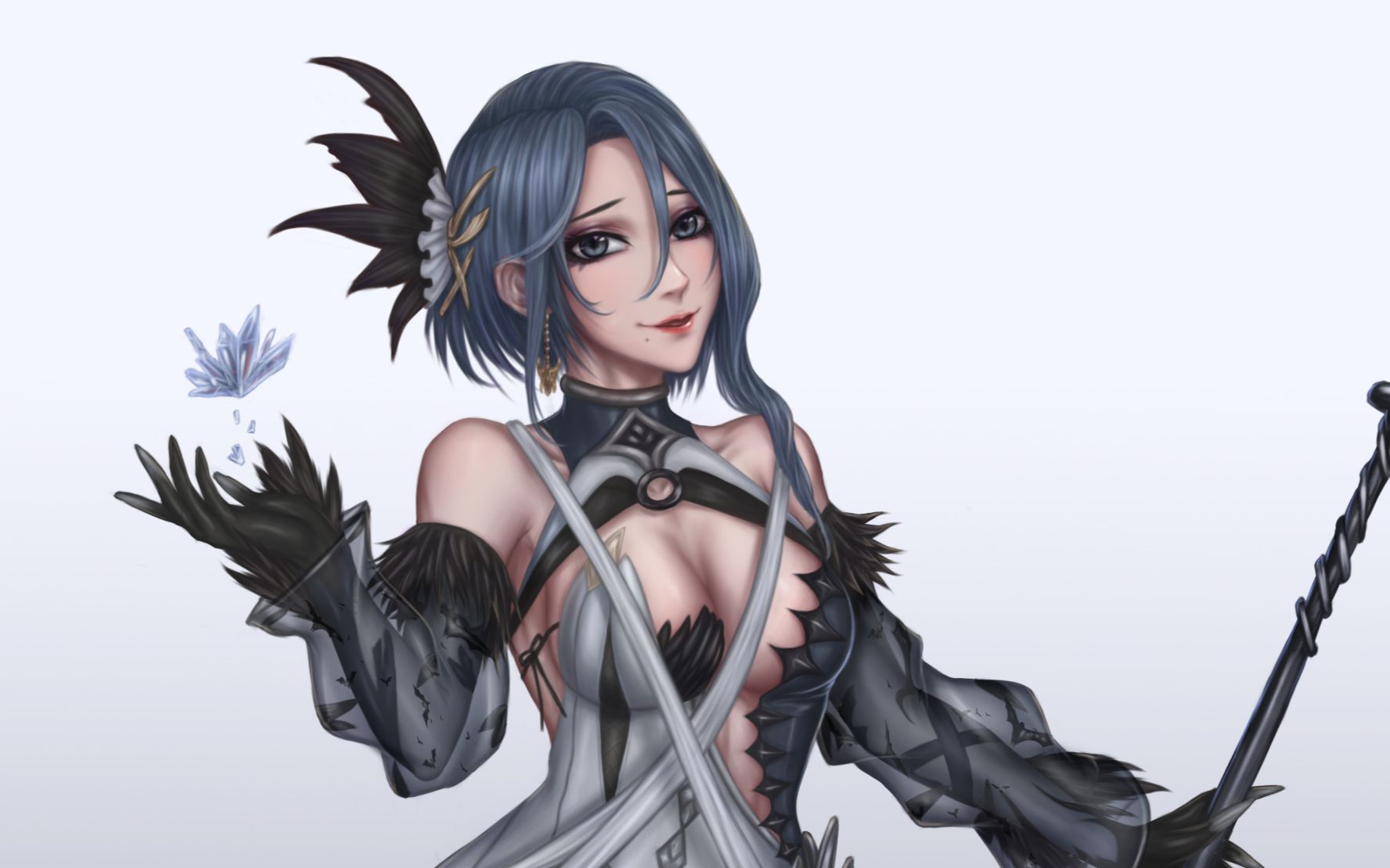 ps绘画“冰霜 ”