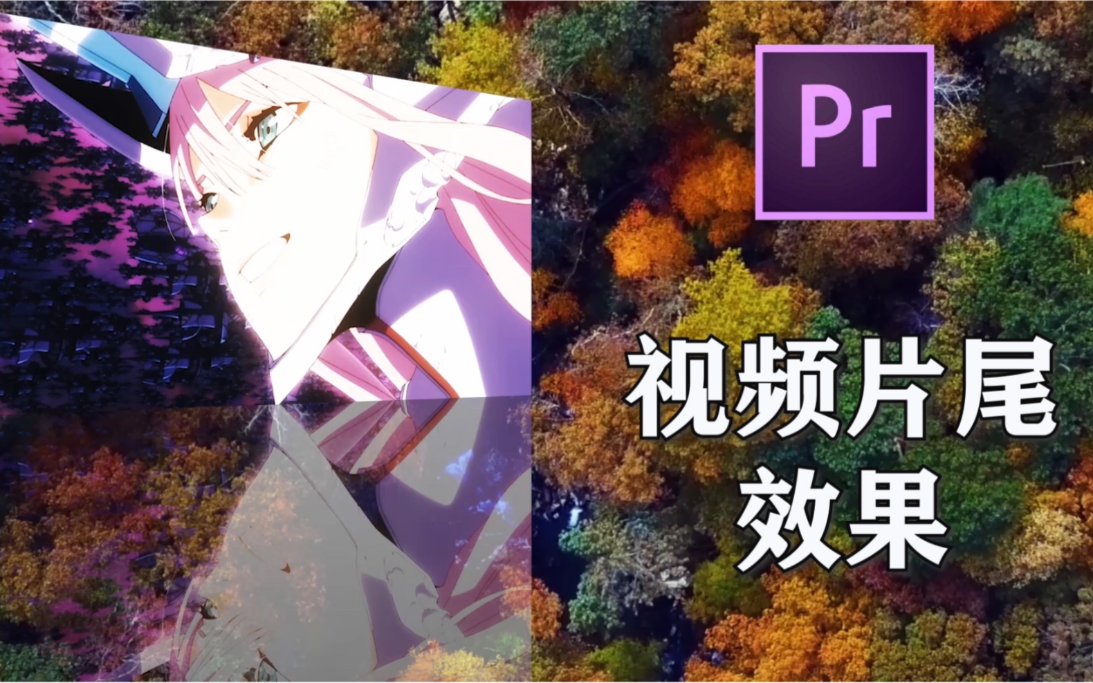 【PR教程】三分钟教你快速利用PR制作简单又高级的视频片尾效果,...