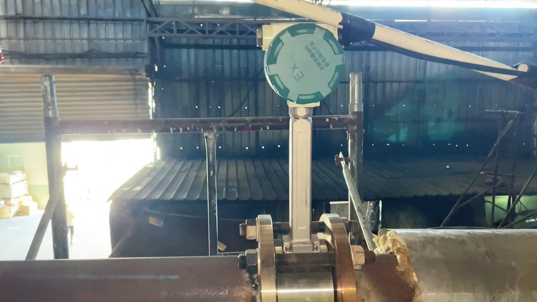 罐头食品厂安装厦门嵘创无线远传蒸汽流量计,高精度获好评