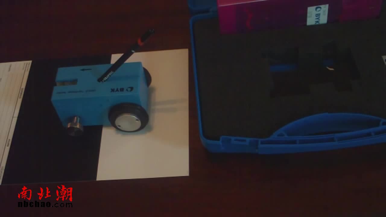 铅笔硬度计测试漆膜硬度演示视频【南北潮商城】