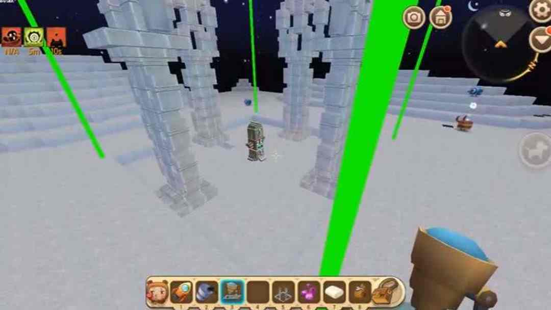 迷你世界:现在使用可以缩小999倍的祭台,看能否搞出什么东西