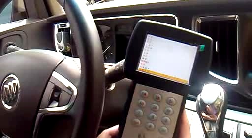 别克调表仪操作示范(GL8)