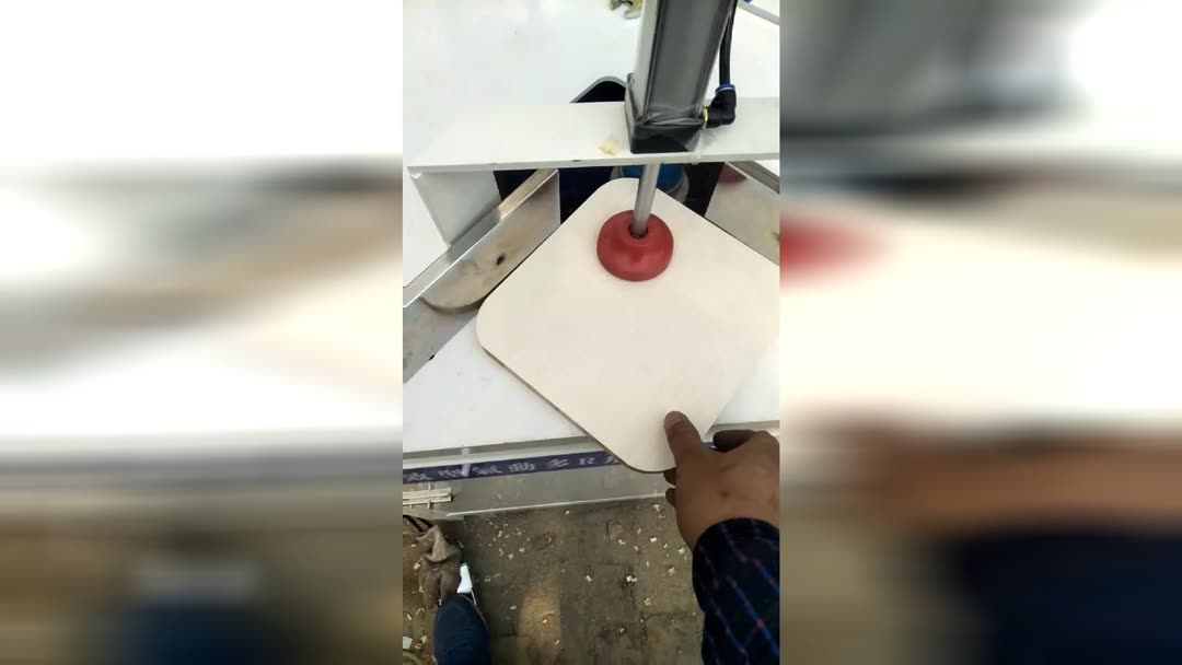 汉鲨圆角机板材多R倒圆角机效果视频