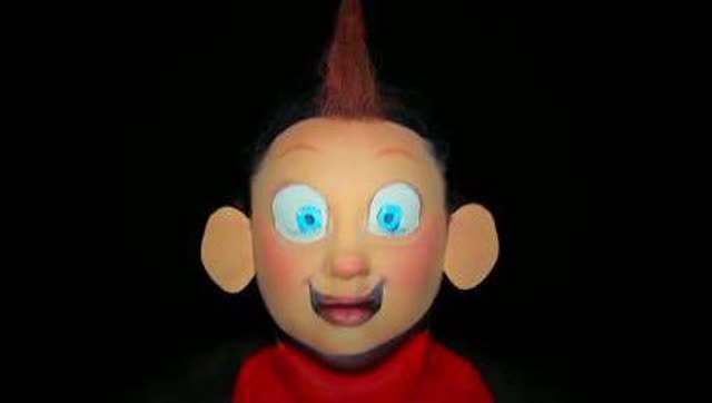 小姐姐动画木偶妆容,灵动呆萌超有喜感