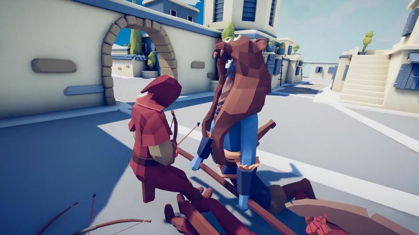 全STEAM最逗B模拟器游戏第七集!全面战争模拟器!