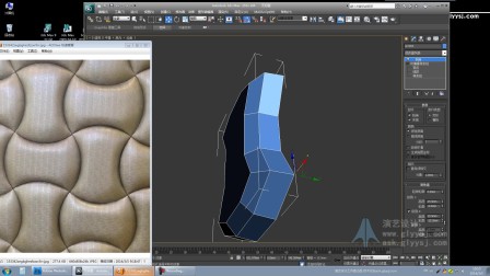 【演艺原创】对接软包建模 3D建模 演艺原创教程