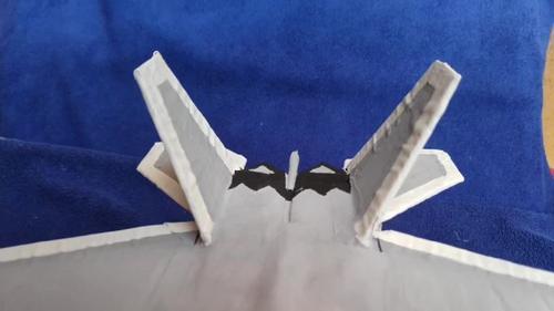 如何用纸板制作F22飞机模子#用废品制作创意手工