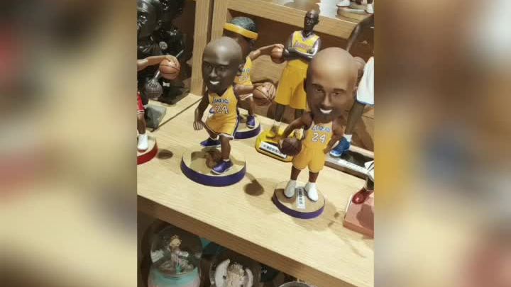 科比ߘ�#手办模型 #科比 #NBA