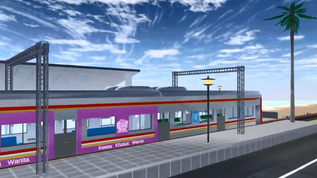 樱花校园模拟器:公交车站