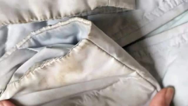 衣服穿几天袖口就全是污渍特别脏！教你几分钟清洁干净，简单实用