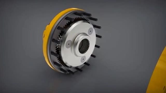 减速器内部工作原理,没想到需要这么多齿轮,涨知识了