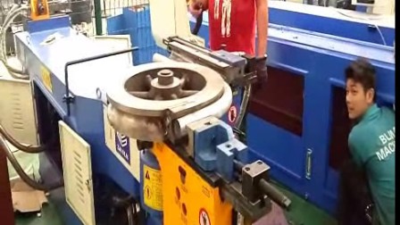 50半自动液压弯管机大半径大管材弯管无芯棒