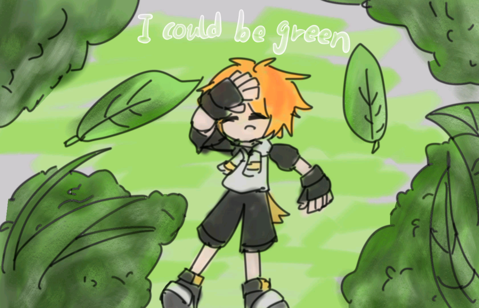 凹凸世界金的手书,画了一天,?