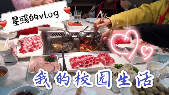 VLOG#31#我的校园生活|股票大赛宣讲会|海底捞聚餐局|晚间例会