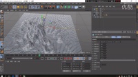 C4D水波纹制作
