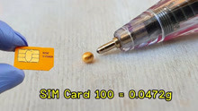 从手机SIM卡提取黄金,这波操作厉害了