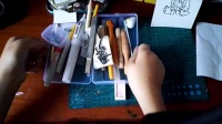 橡皮章工具印台视频