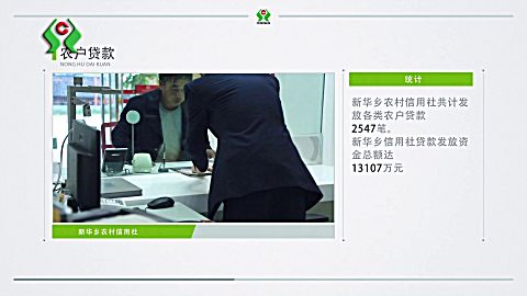 屏边农村信用社联社新华乡信用社企业形象宣传片