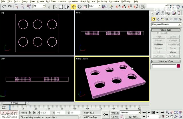 3DMAX高级布尔运算工具与超级布尔运算插件