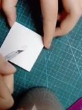 玫瑰花留白教程(这个焦我是真的无能为力!#橡皮章 #手工 #教程