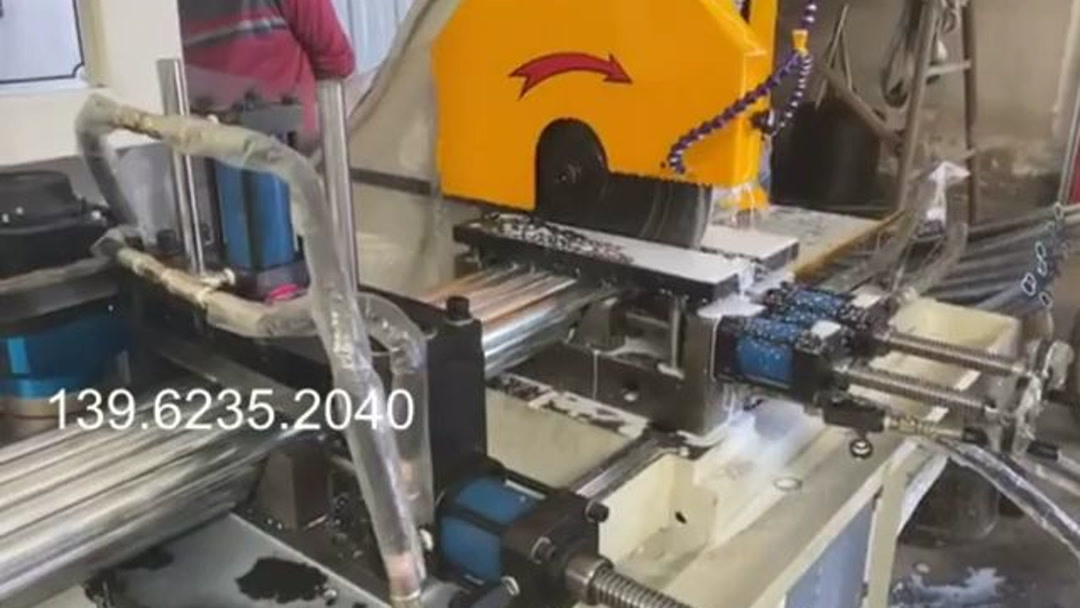 全自动钢管下料机视频,镀锌管切管机视频