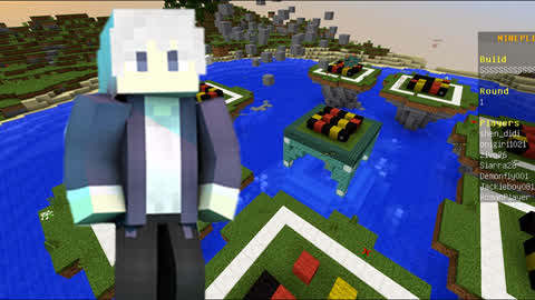 【小神】我的世界小游戏搞笑解说 【小神】我的世界记忆建筑01