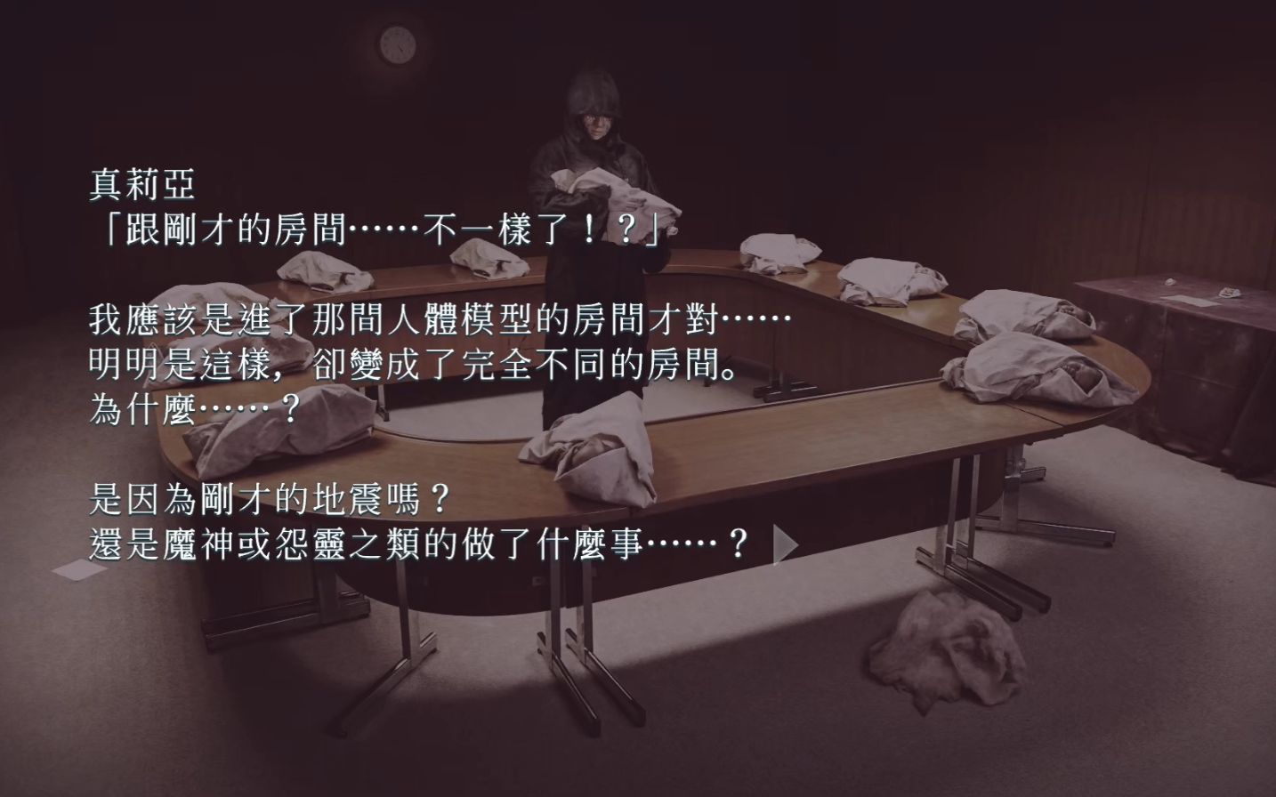 【封闭的噩梦】第6集:面具男把人偶排列成圆形,房间诡异
