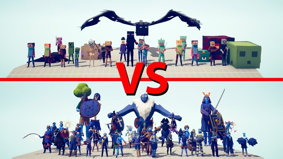 全面战争模拟器:我的世界阵营VS神秘兵种