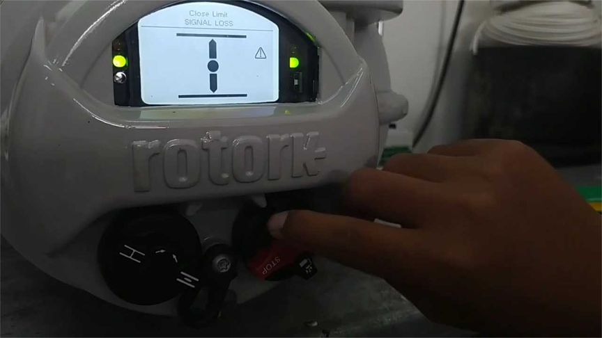 罗托克(ROTORK)-电动阀门开,关限位详细设定方法