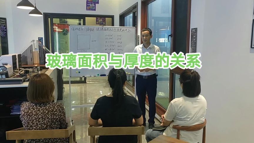 #门窗雕哥,#阳台封窗 快乐学堂,玻璃面积与玻璃厚度的关系